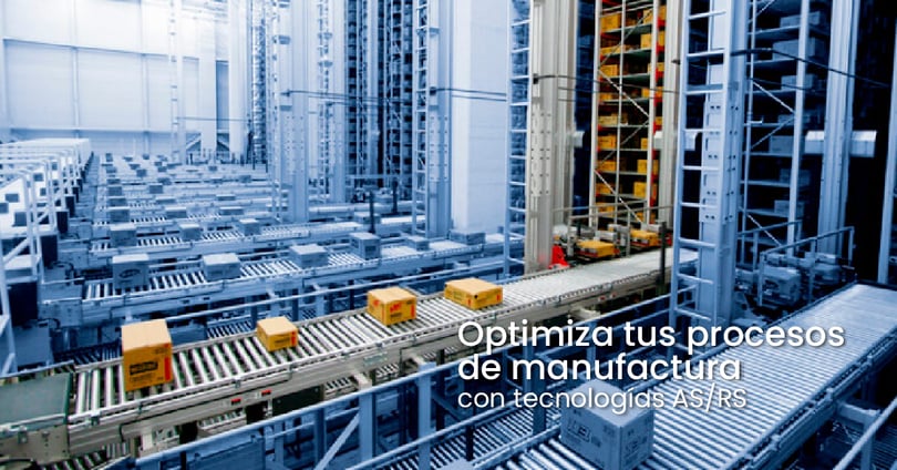Cómo optimizar tus líneas de ensamble con tecnologías AS/RS