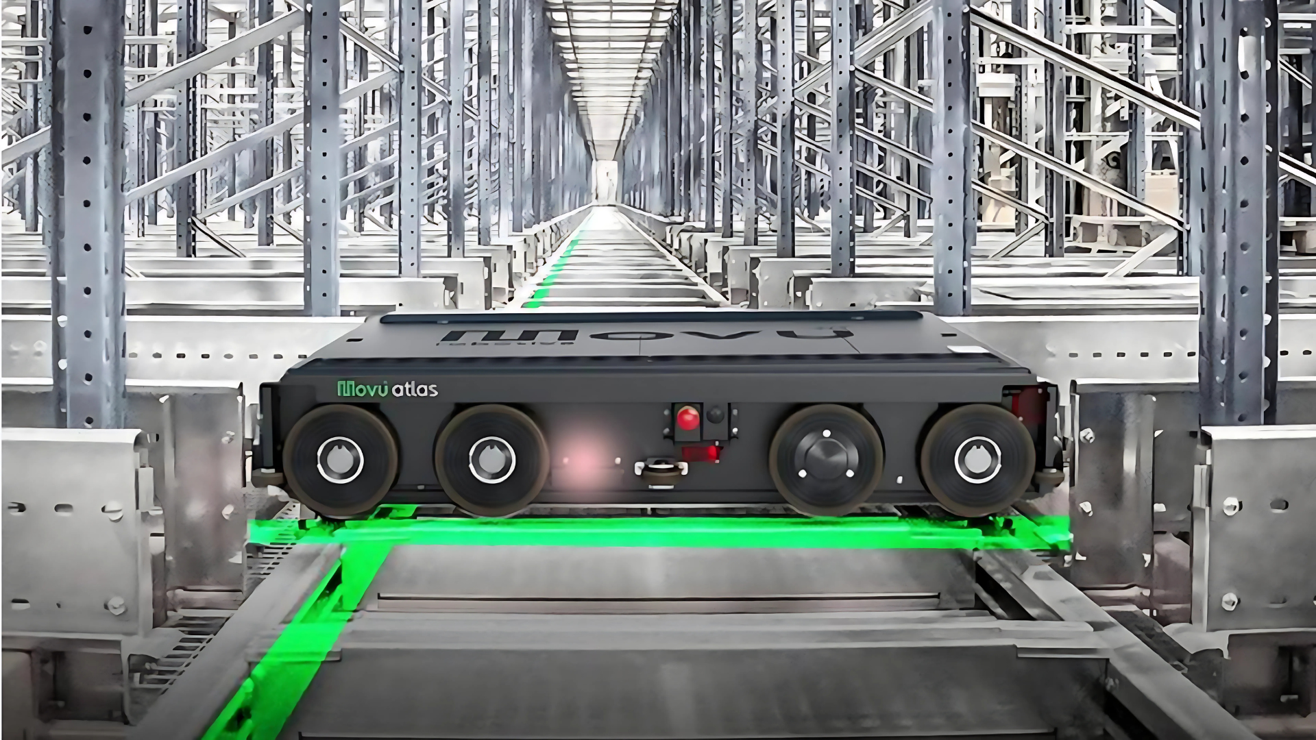Essential components of the innovative Smart Pallet Shuttle storage system