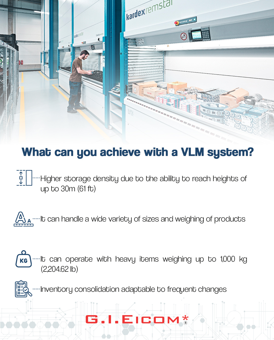 Vertical Lift Module: Security in temporary storage of semi-finished ...