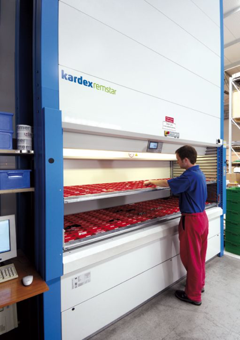 Ventajas de trabajar con el Almacén Automático Vertical LR-35